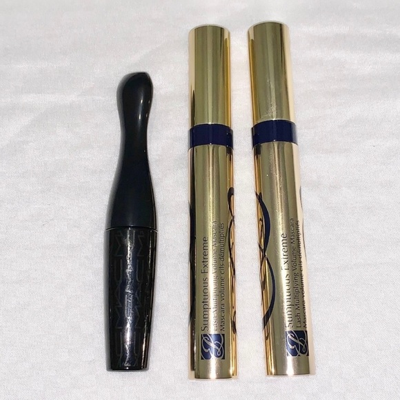 Estee Lauder | Makeup | Set Of 3 Mascaras Estee Lauder Mac In Black ...